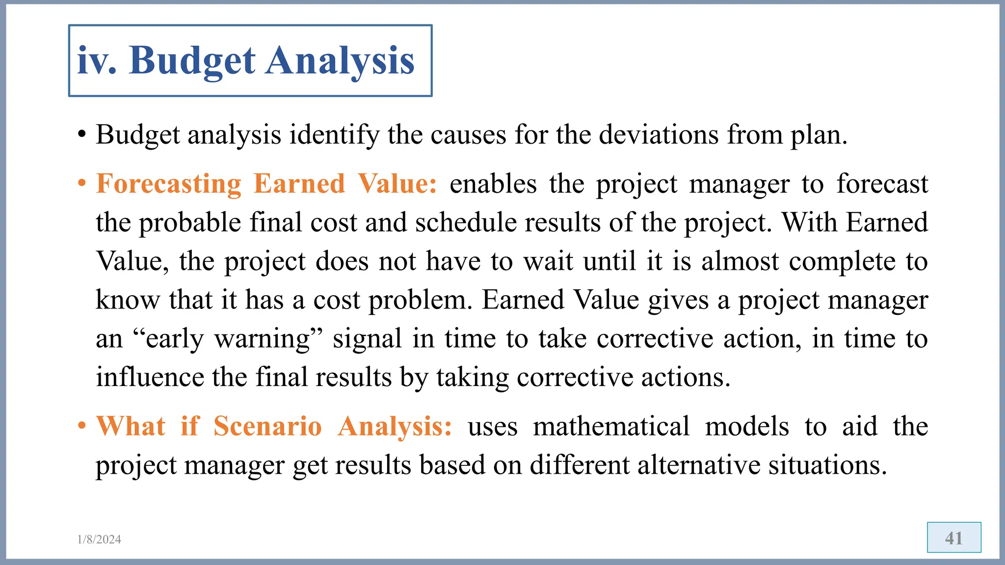 Project Budgeting | PPTX
