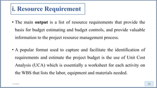 Project Budgeting | PPTX