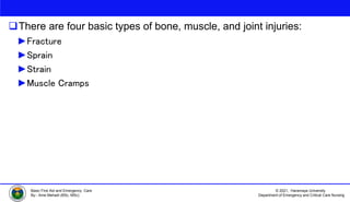 Bone, Muscle & Joint Injuries.pptx