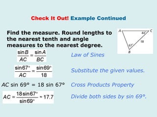 8.5 Law of Sines; Law of Cosines 2.ppt