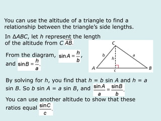 8.5 Law of Sines; Law of Cosines 2.ppt