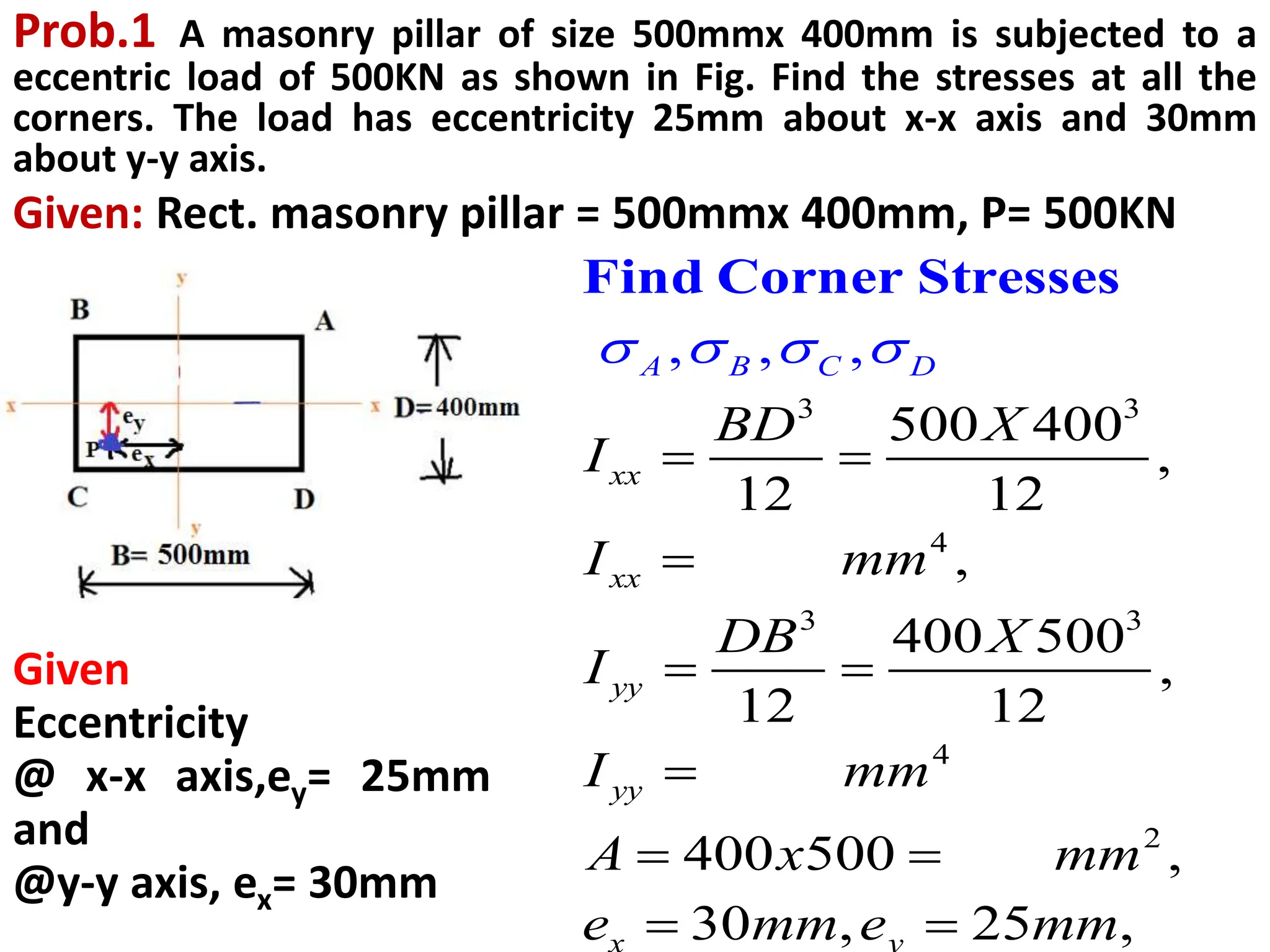 Solid Mechanics Direct & Bending Strssess.pptx