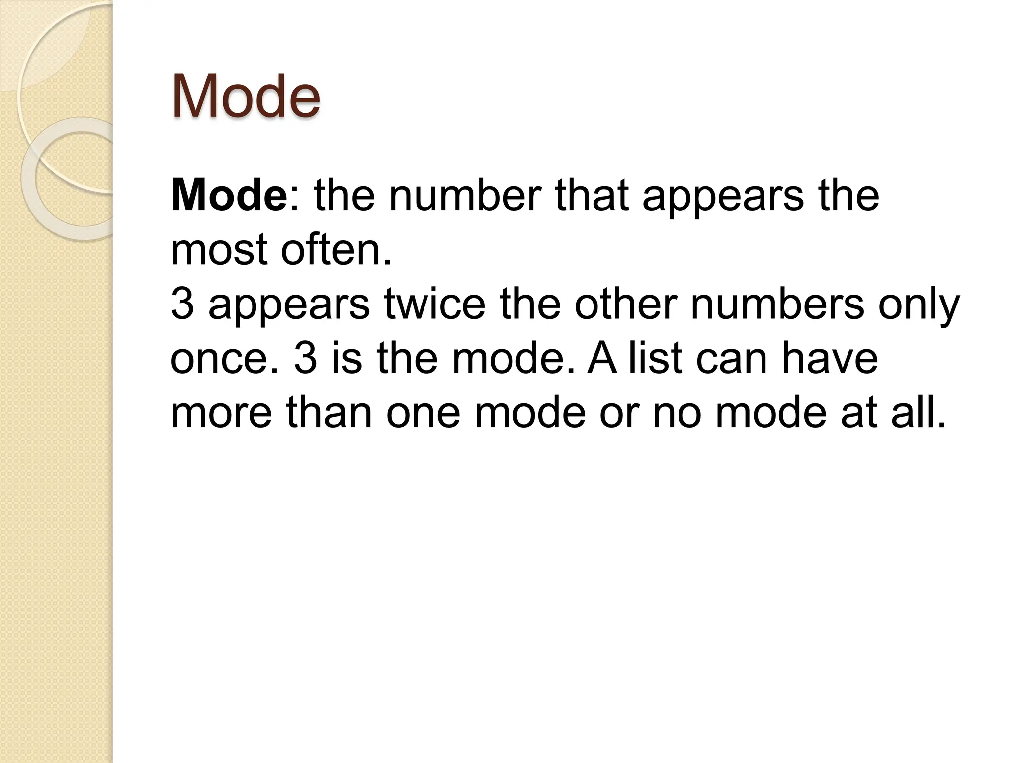 8. Arithmetic mean ,median and mode.pptx