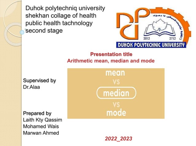8. Arithmetic mean ,median and mode.pptx