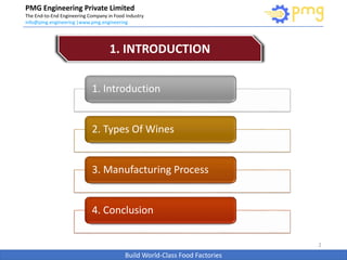 Wine and It's Manufacturing.pptx............ | PPTX