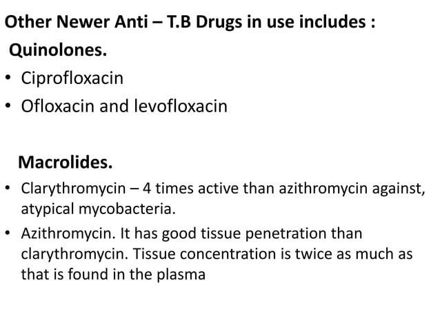 8. ANTITUBERCULOSIS DRUGS.ppt pharmacy students | PPT