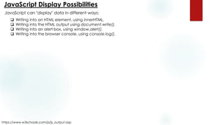 8.-Javascript-report powerpoint presentation | PDF