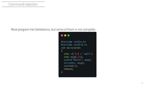 CAUtion pwnable study 8. Type error and Command Injection, Path traversal.pptx