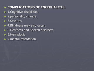 8. MENINGITIS-ENCEPHALITIS medical surgical nursing.ppt
