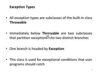8.Exception handling latest(MB).ppt . | PPT