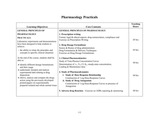 8. PHARMACOLOGY & THERAPETICS.pdf MBBS SYLLABUS | PDF