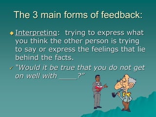 FEEDBACK GIVING AND RECEIVING IN EDUCATION | PPT