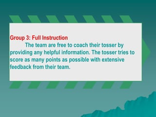 FEEDBACK GIVING AND RECEIVING IN EDUCATION | PPT