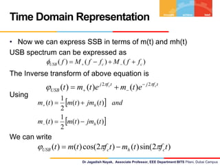 8. SSB MOD & DEMODULATION PRESENTATION.pptx