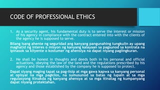 8. SECURITY GUARD CREED, CODE OF CONDUCT, COPE.pptx