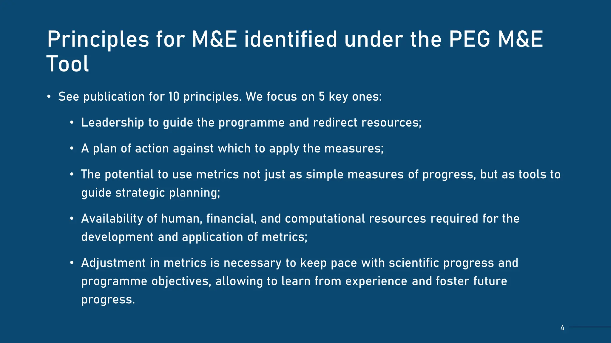 Progress, Effectiveness, and Gaps Monitoring and Evaluation Tool | PDF