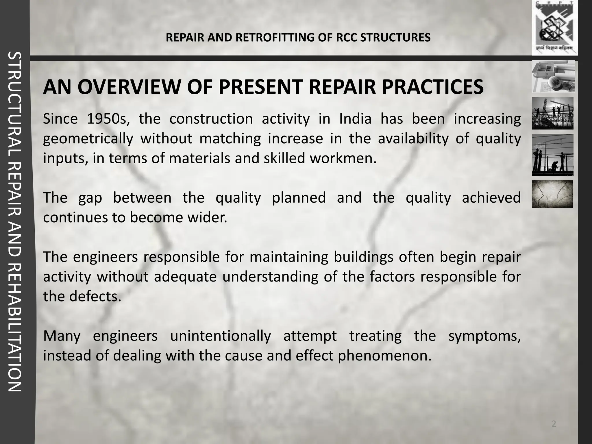 repair , retrofitting and strengthening of concrete structures | PDF