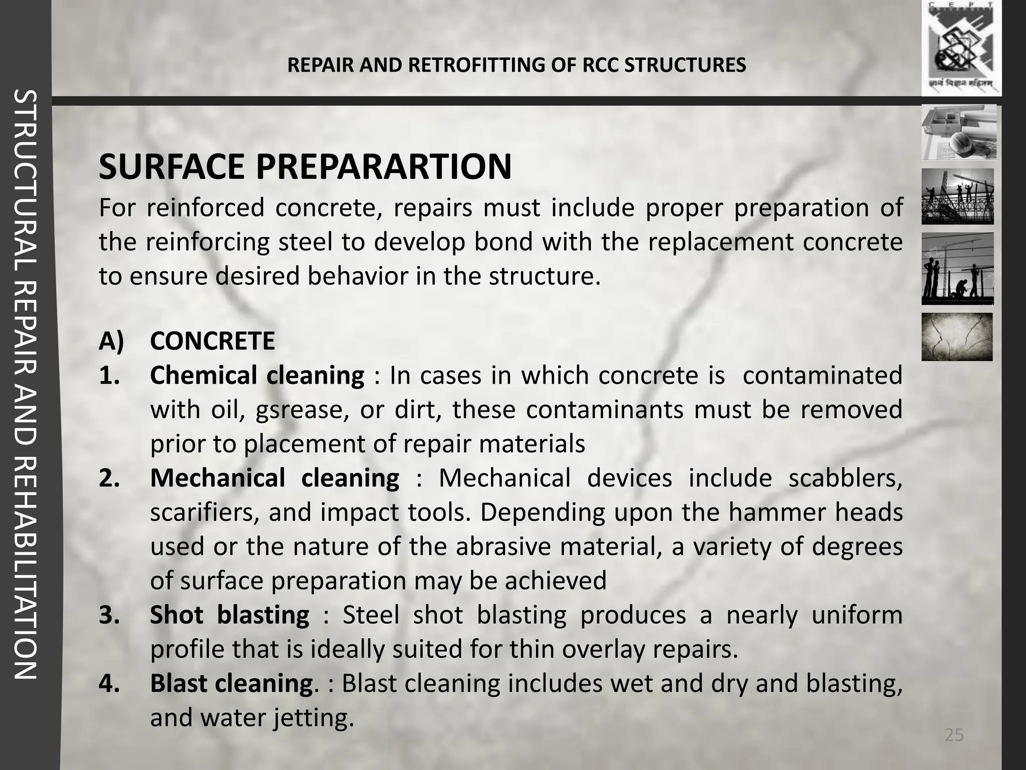 repair , retrofitting and strengthening of concrete structures | PDF