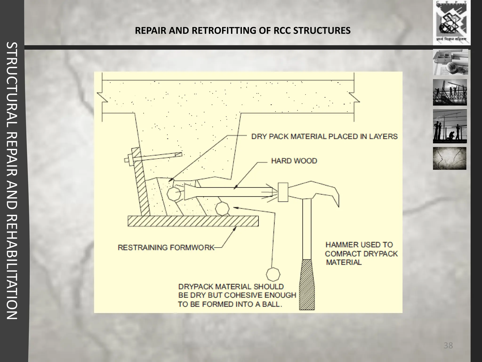 repair , retrofitting and strengthening of concrete structures | PDF
