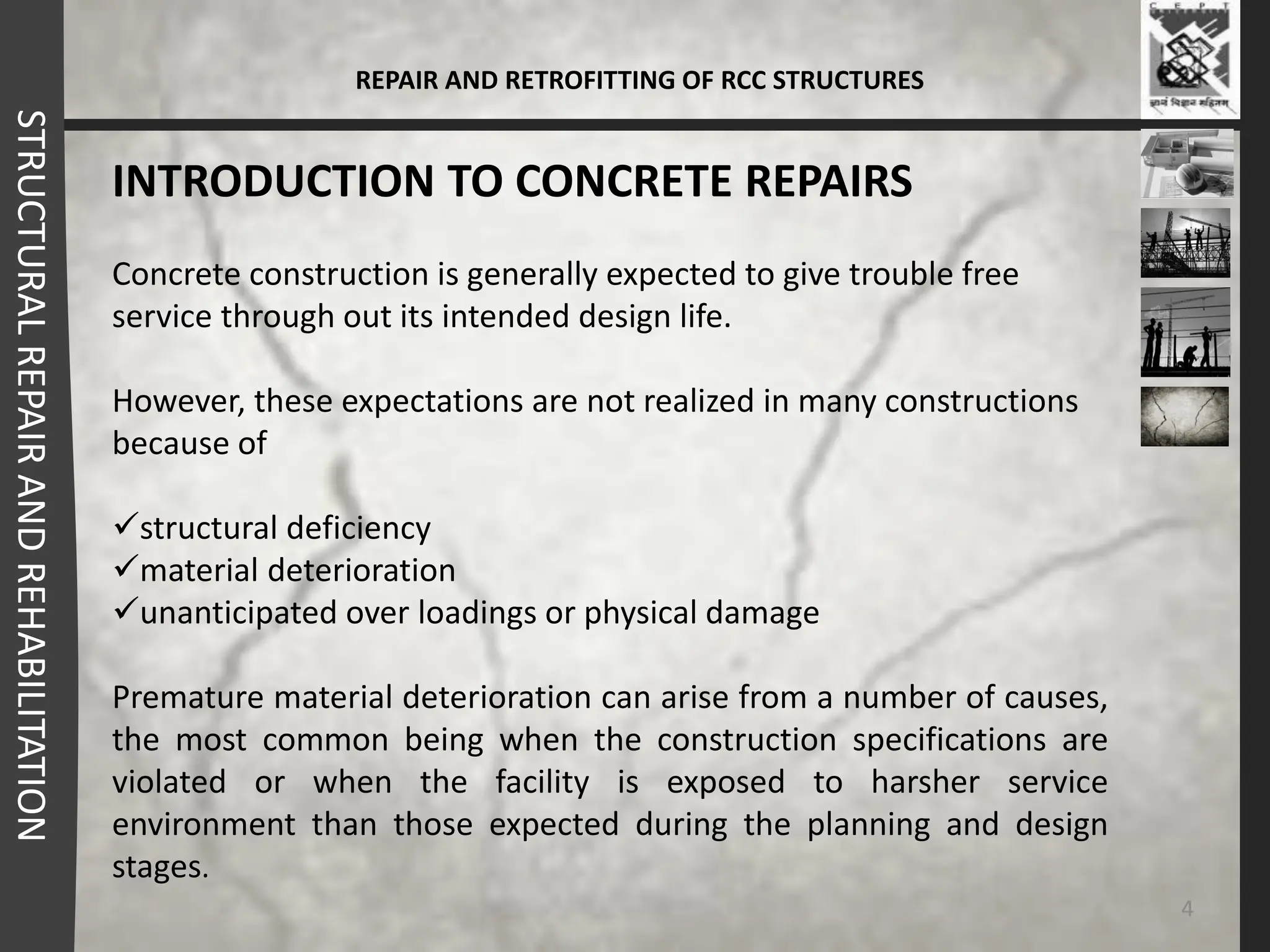 repair , retrofitting and strengthening of concrete structures | PDF