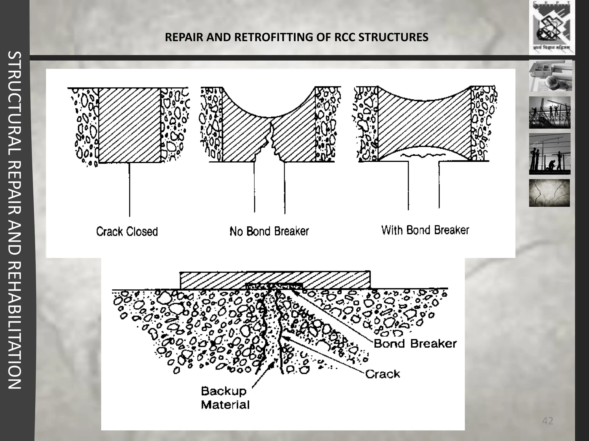 repair , retrofitting and strengthening of concrete structures | PDF
