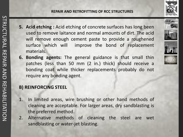 repair , retrofitting and strengthening of concrete structures | PDF