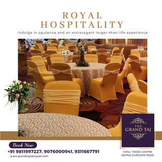 Experience royal hospitality and immerse yourself in opulence at The ...