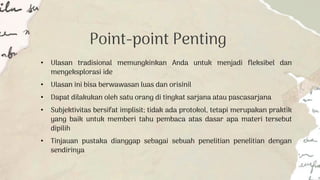 PPT The Traditional Review Sistem SLR.pptx