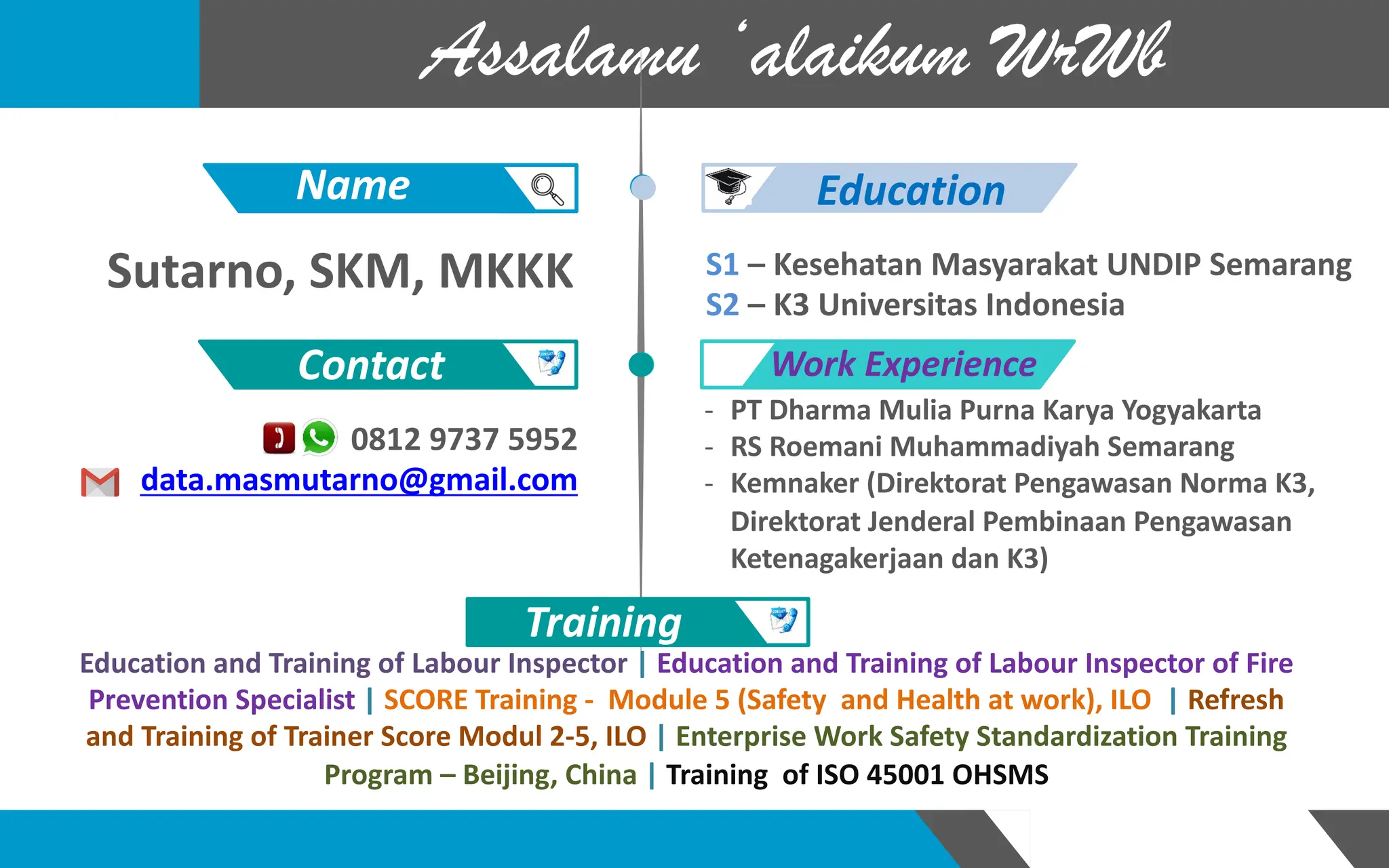 Auditor Sistem Manajemen Kesehatan Kerja | PDF