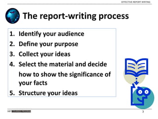 What makes a report effectively _ Training "Effective REPORT WRITING ...