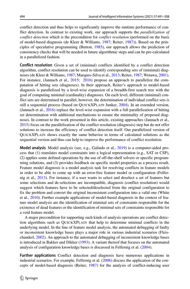 Explanations For Over Constrained Problems Using Quickxplain With Speculative Executions Pdf