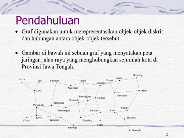 Matematika Diskrit Teori Graf Perguruan Tinggi | PPT
