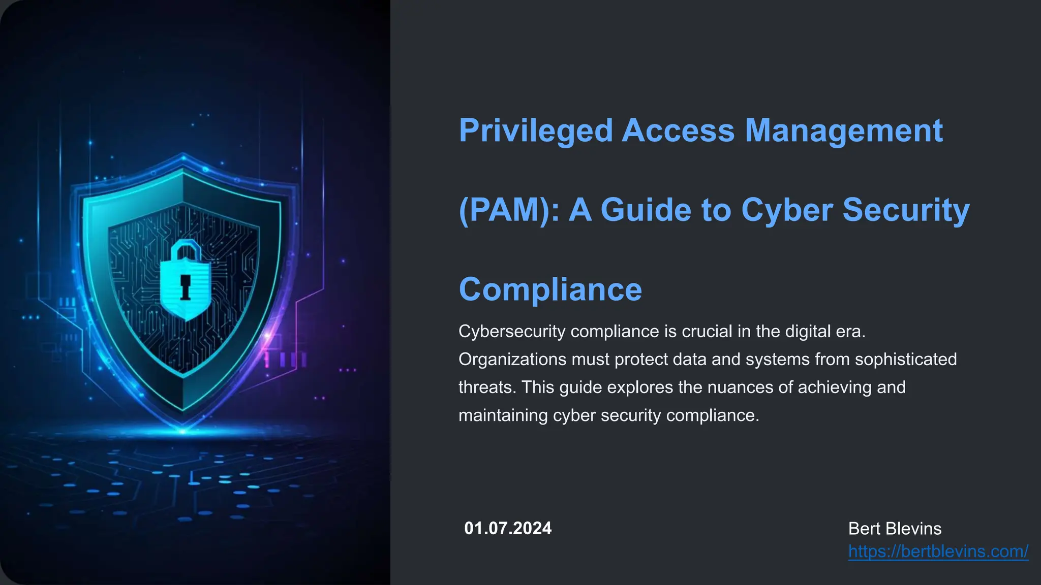 A Guide to Cyber Security Compliance with detail | PPTX