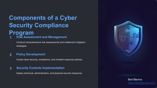 A Guide to Cyber Security Compliance with detail | PPTX