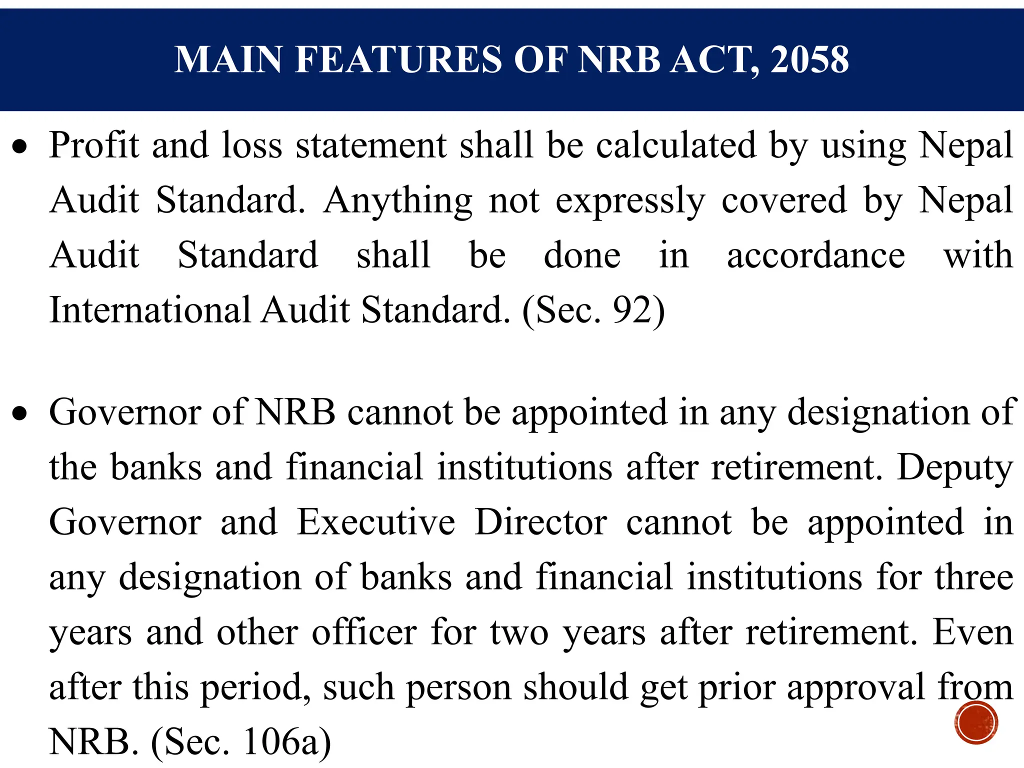 Features and coverage of NRB Act, 2058.pptx