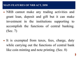 Features and coverage of NRB Act, 2058.pptx