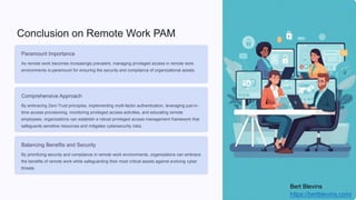 Privileged Access Management (PAM) Compliance in IT Security | PPTX