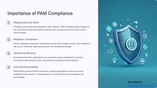 Privileged Access Management (PAM) Compliance in IT Security | PPTX