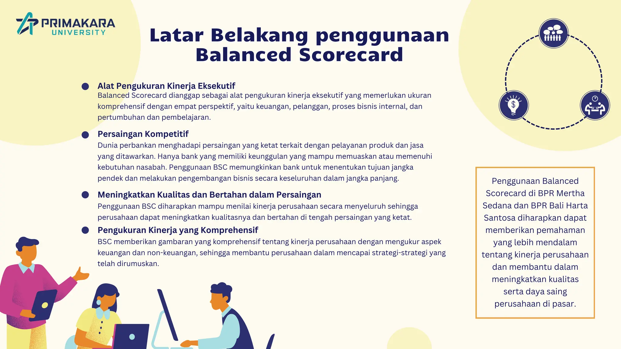 Analisis Perbandingan Penilaian Kinerja BPR dengan Pendekatan Balanced Scorecard | PDF