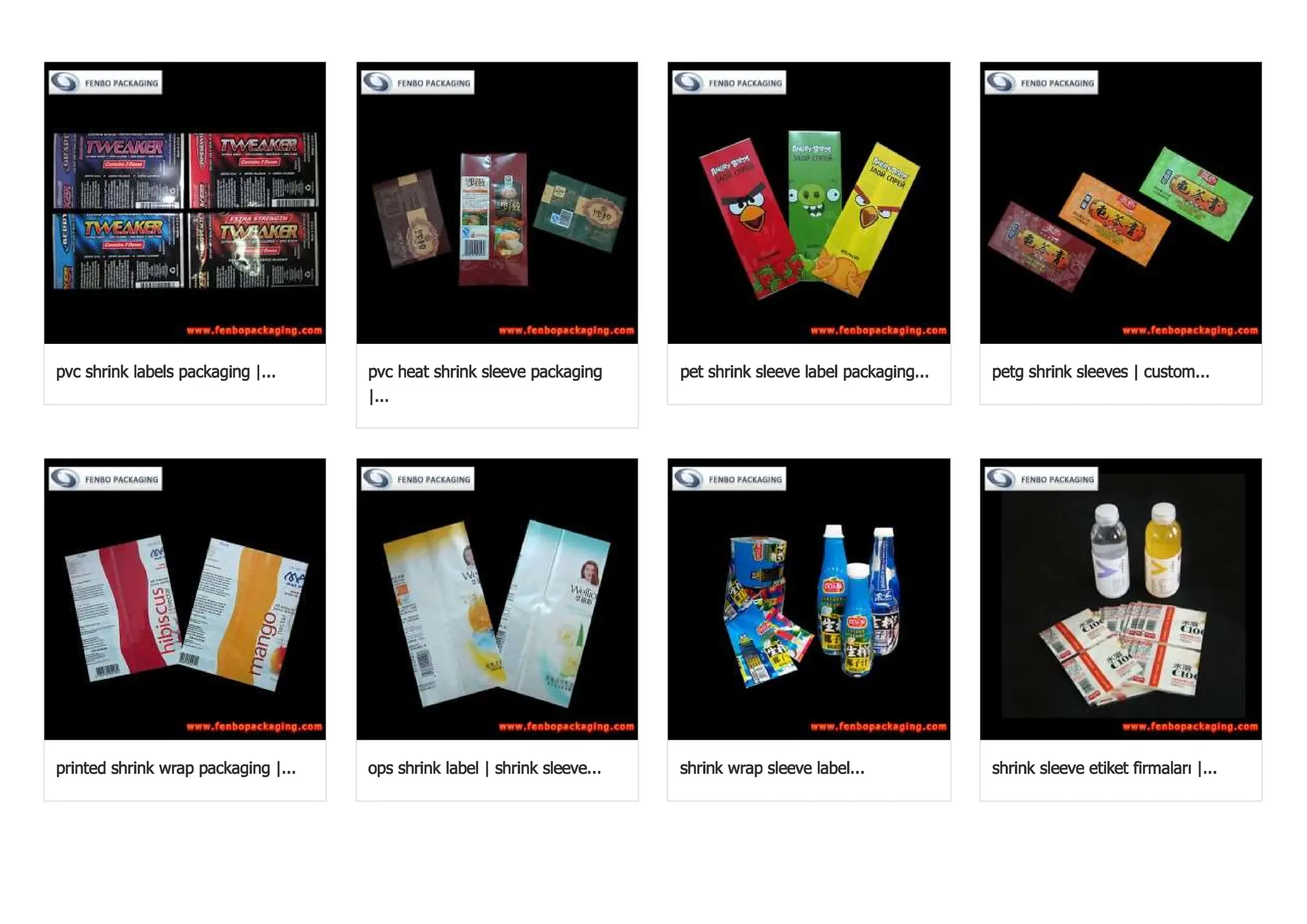 Shrink Sleeve & Film Packaging Material | Fenbo Packaging | PPT