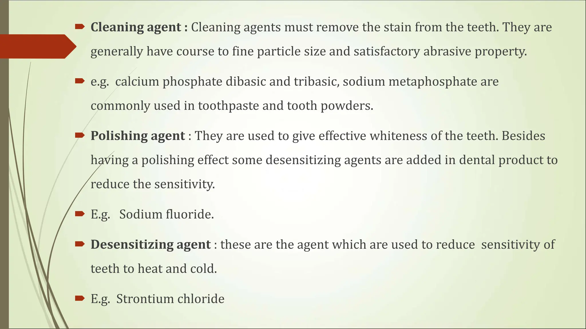 Dental products-Introduction and Classification | PPT