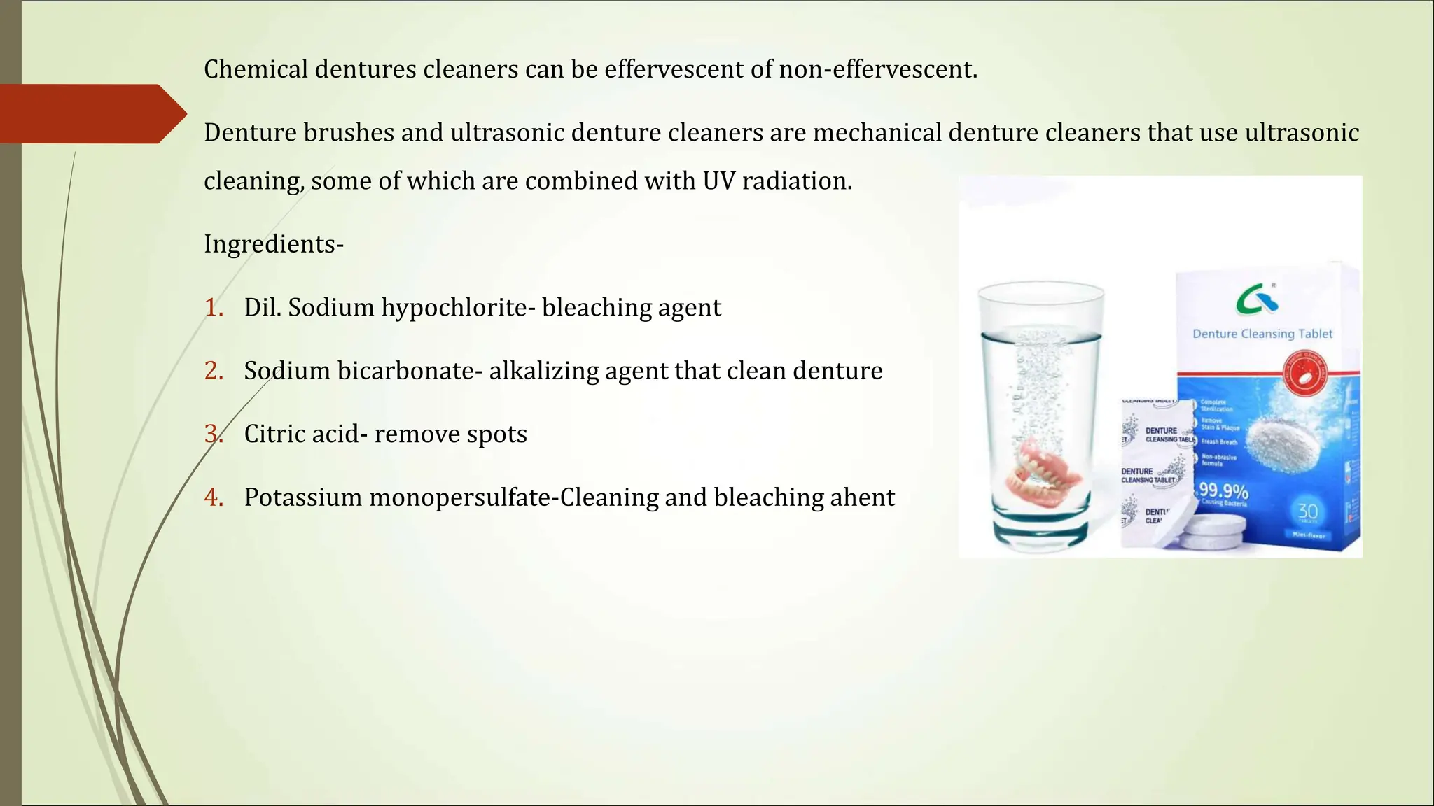 Dental products-Introduction and Classification | PPT