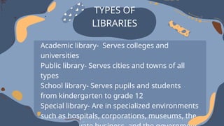 8.1 Library Sources Classification of IS | PPTX