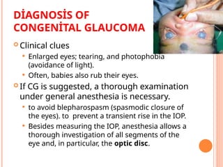 Chapter 1. GLAUCOMA lecture three3 .ppt