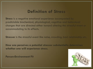 8. stress and how to manage in daily life as a human | PPTX