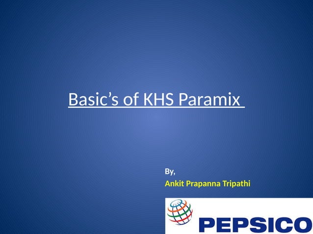 8. Paramix principal operation and calculation | PPTX | Home Appliances ...