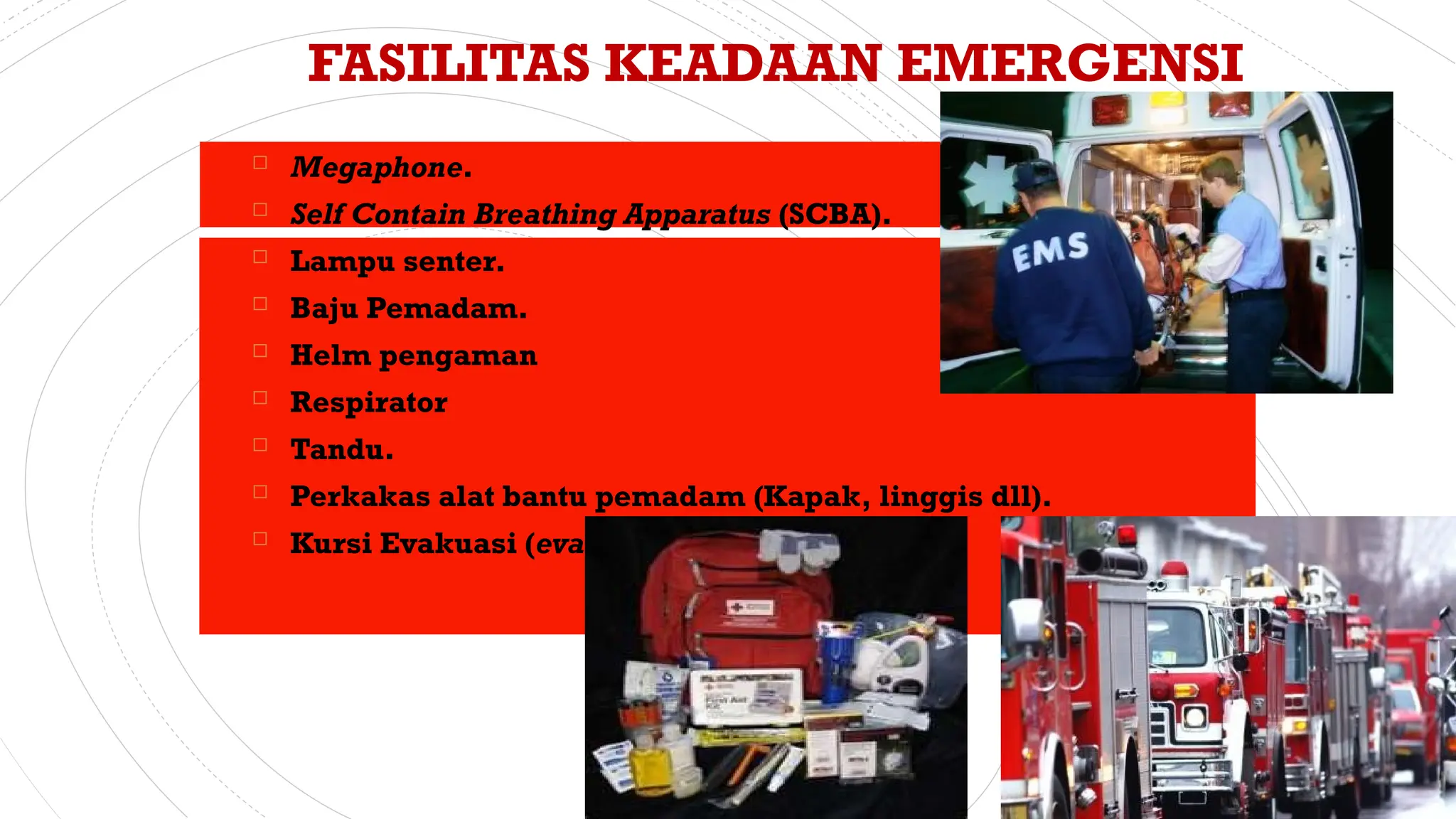 SISTEM TANGGAP DARURAT EMERGENCY RESPONSE PLAN | PPTX