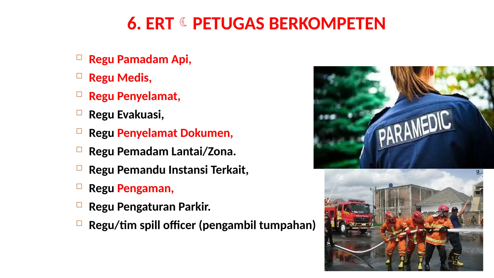 SISTEM TANGGAP DARURAT EMERGENCY RESPONSE PLAN | PPTX