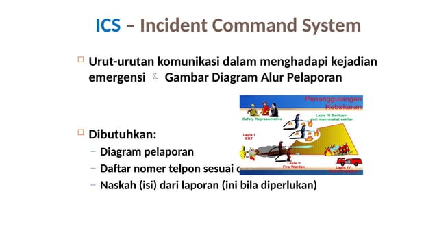 SISTEM TANGGAP DARURAT EMERGENCY RESPONSE PLAN | PPTX