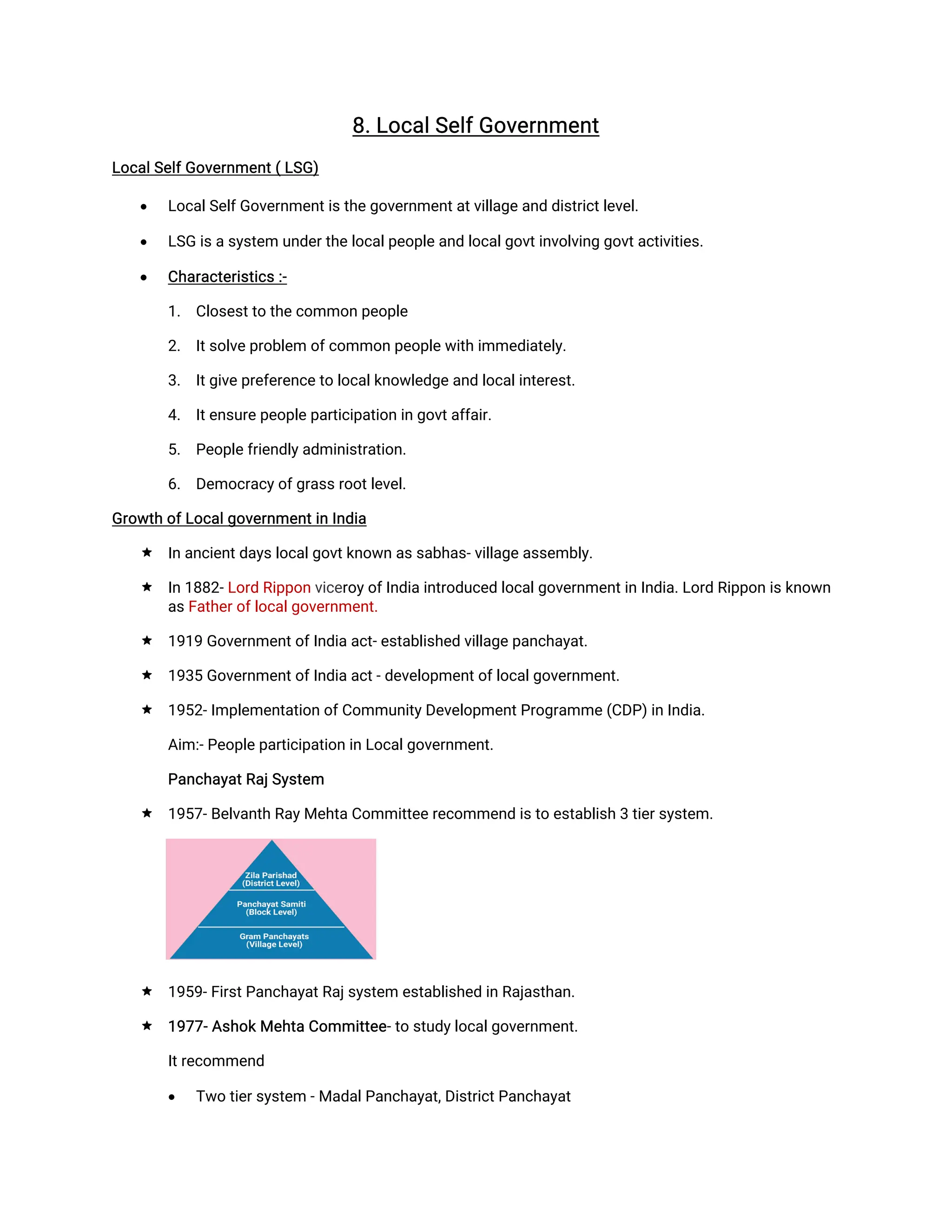 8. Local Self Government +1 political science note.pdf